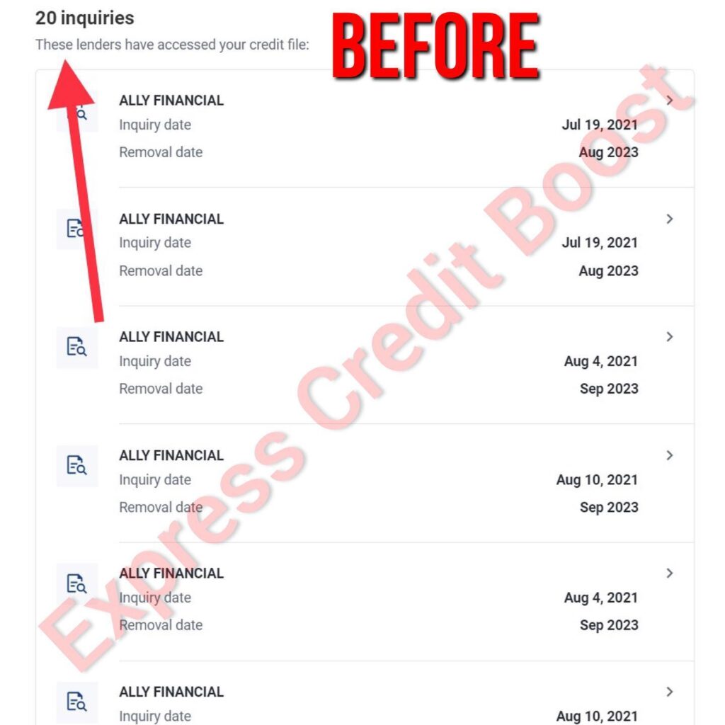 24hr Inquiry Removal – ExpressCreditBoost.com